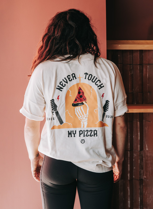 Never touch my pizza | Crème – Lupo Pizza Pau